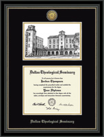 Dallas Seminary Diploma Frame | Custom Frames Online | Church Hill Classics